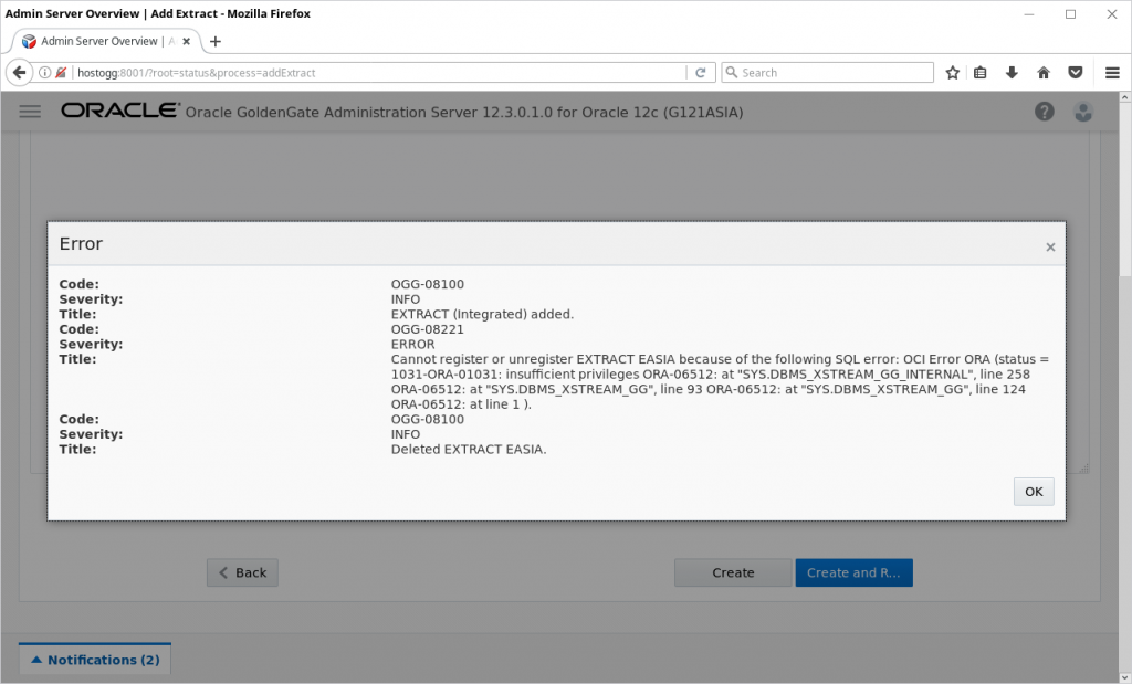 Oracle GoldenGate Microservices Architecture 12.3 quick set up tutorial – Bersler